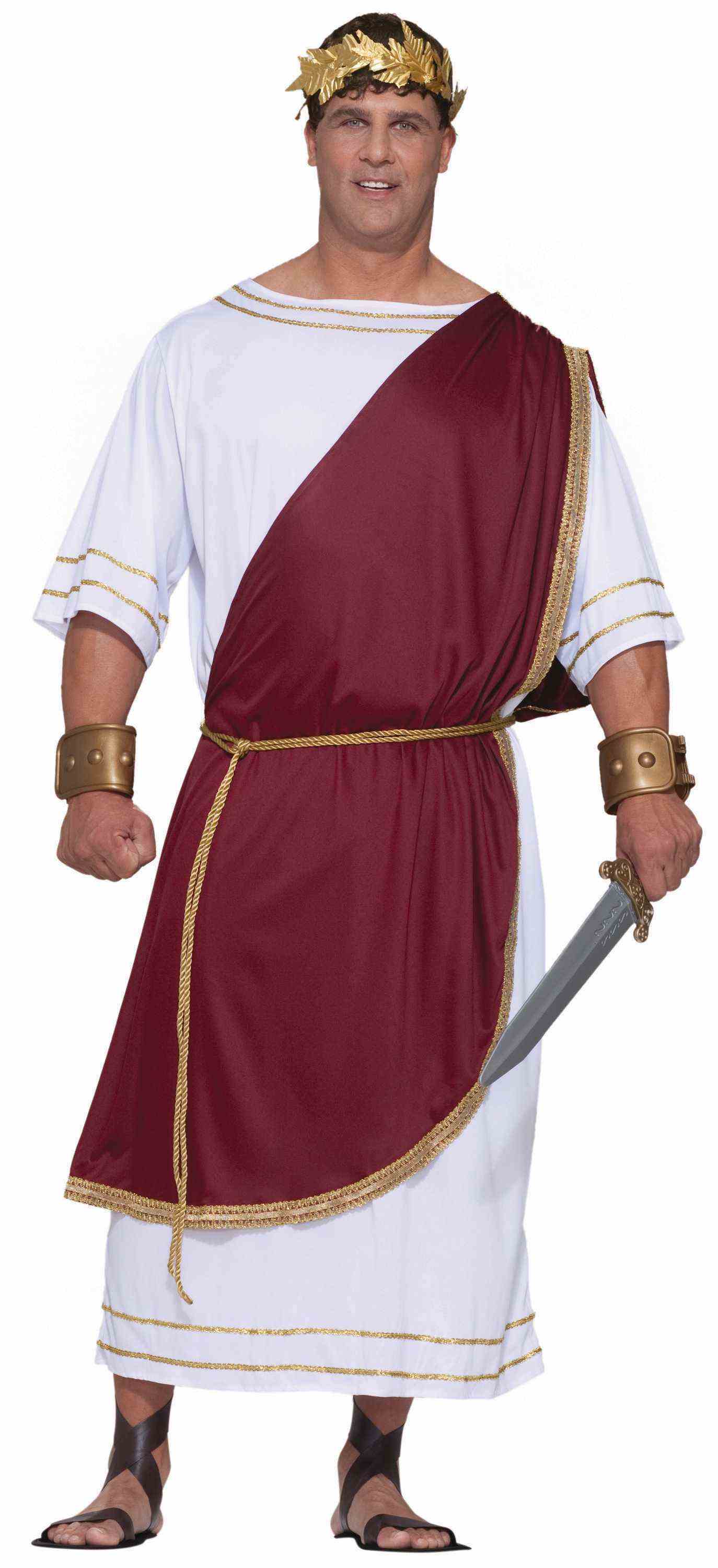 Mighty Caesar Costume - Plus – PartyenFolie